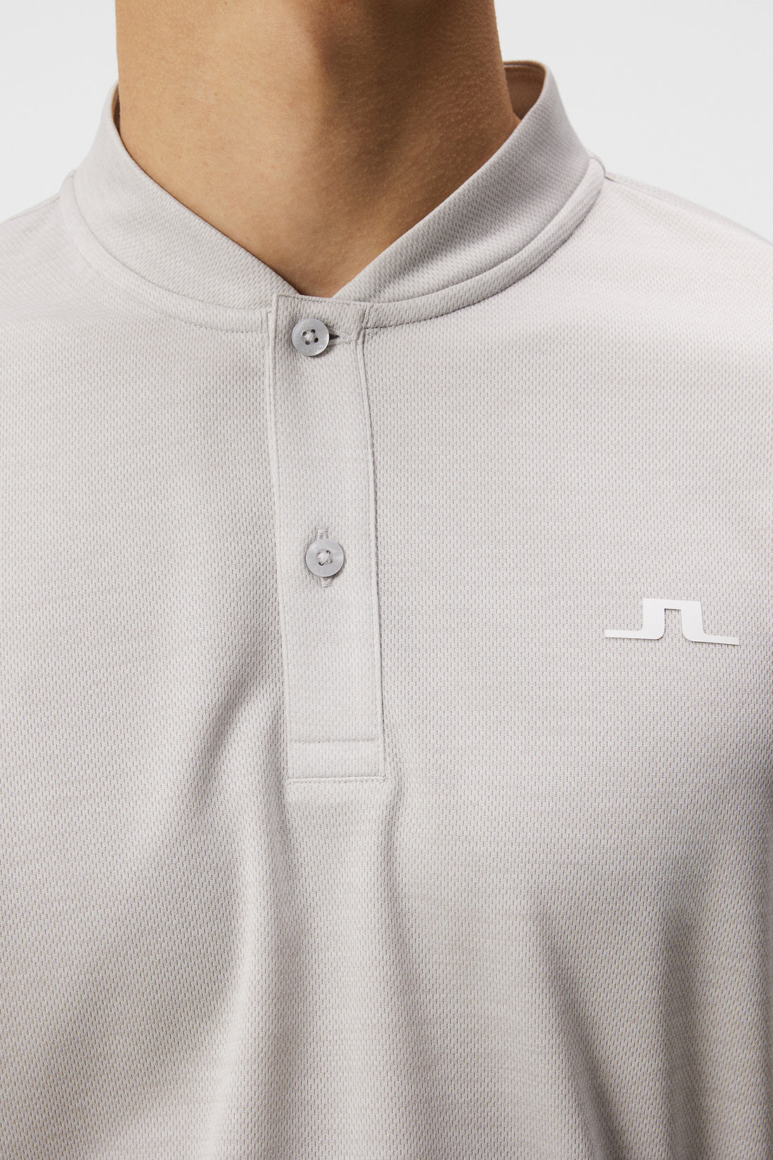 Bode Regular Fit Polo / Light Grey Melange – J.Lindeberg