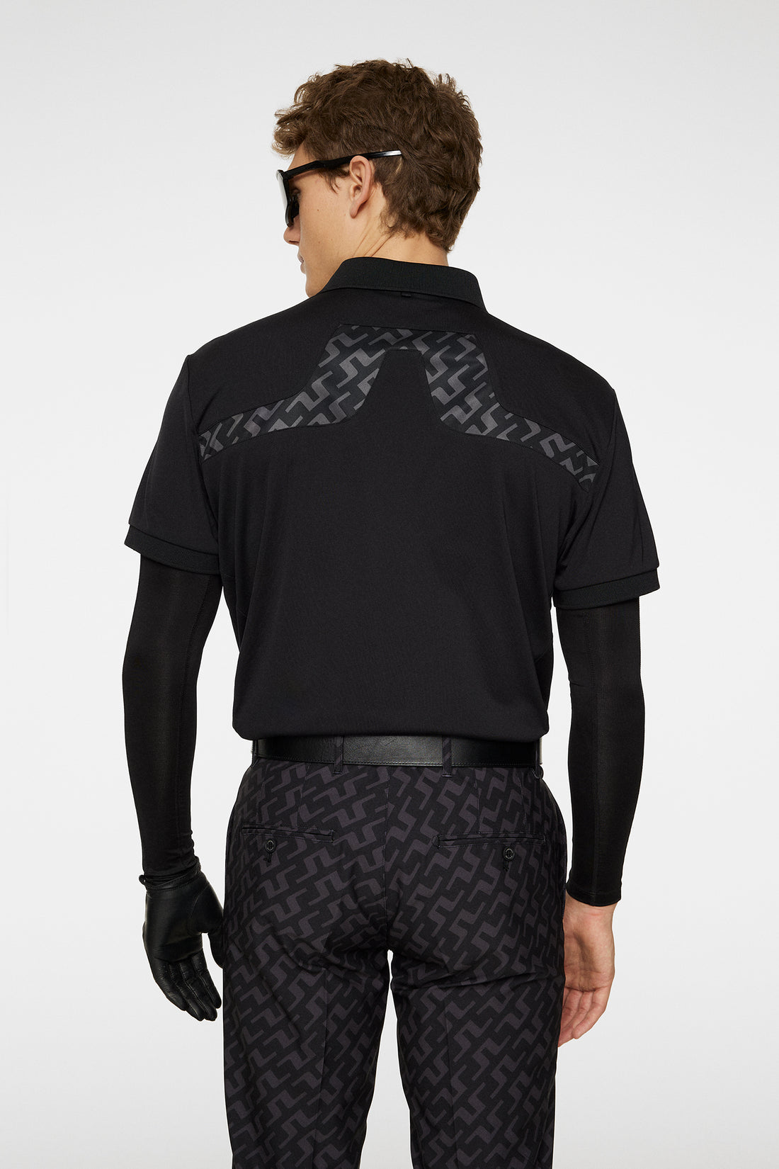 KV Regular Fit Print / Bias Bridge Black – J.Lindeberg