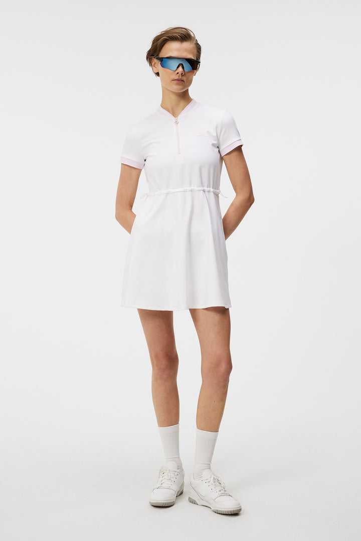Jamila Dress / White – J.Lindeberg