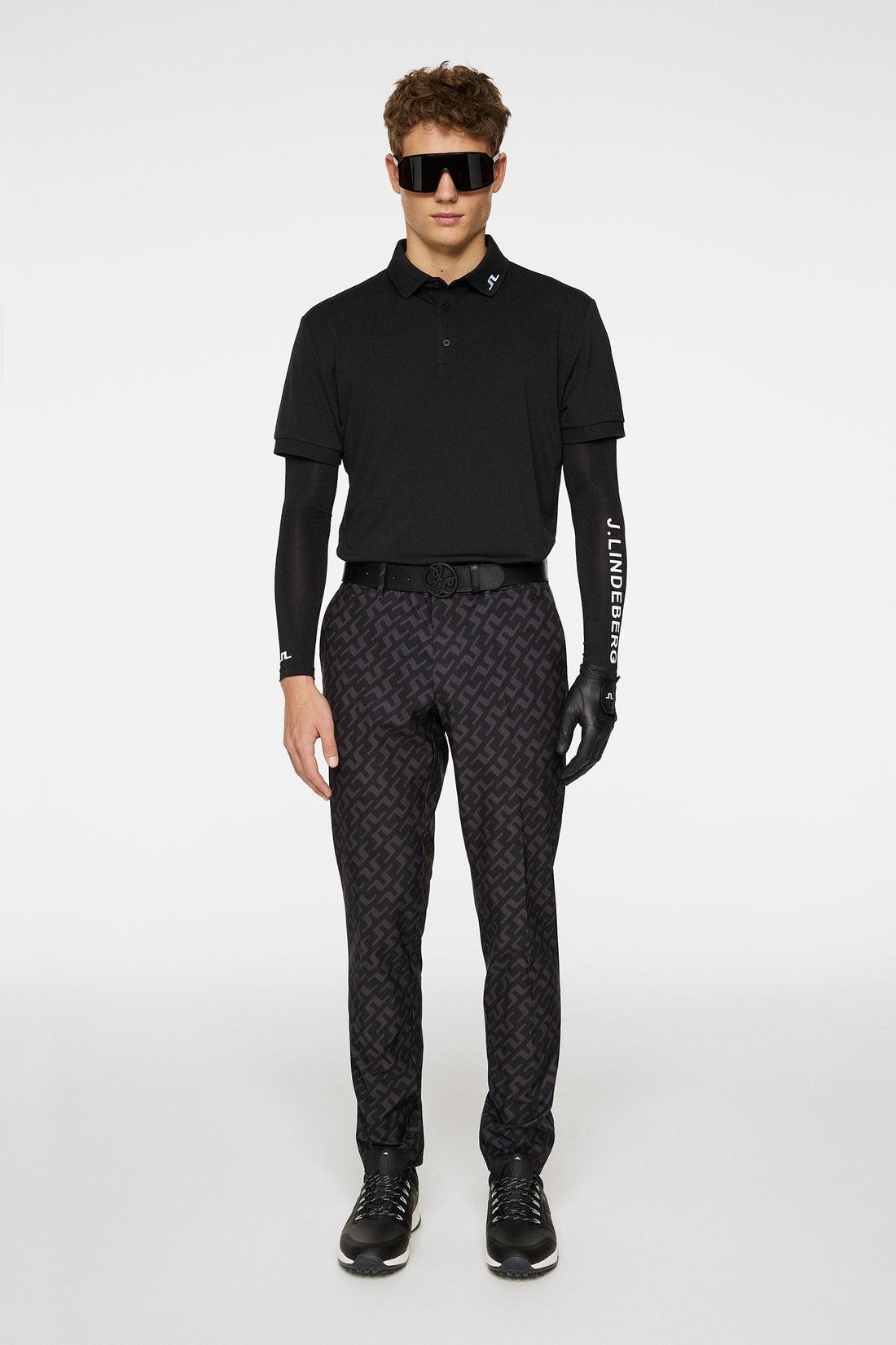 KV Regular Fit Print / Bias Bridge Black – J.Lindeberg