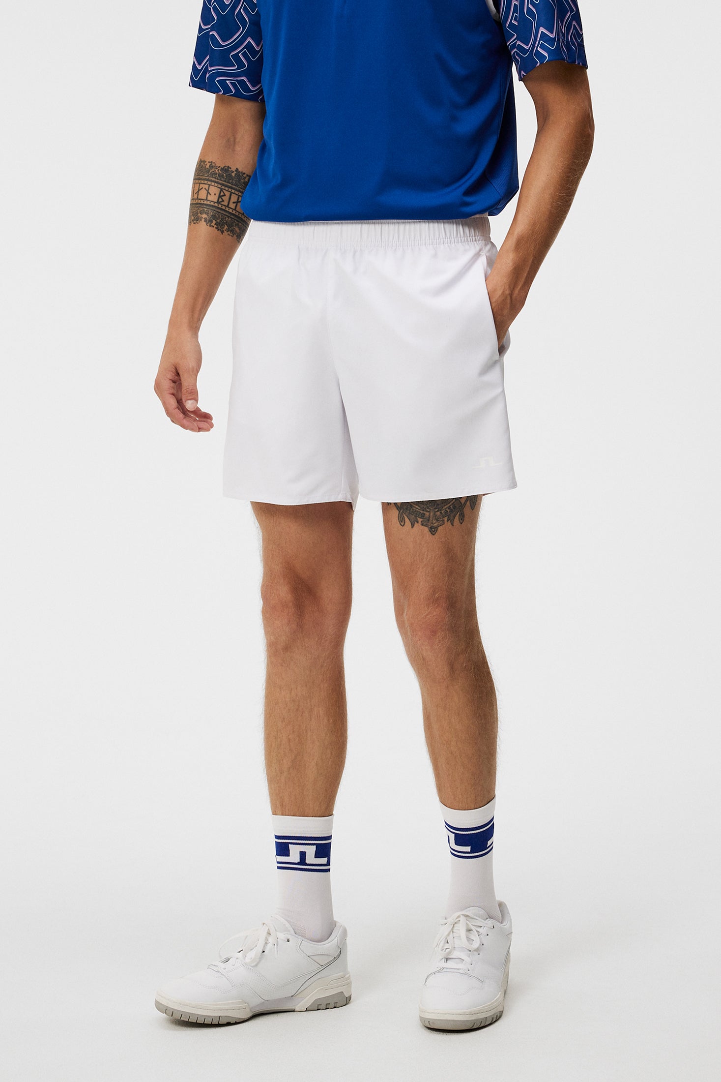Preston Shorts / White – J.Lindeberg