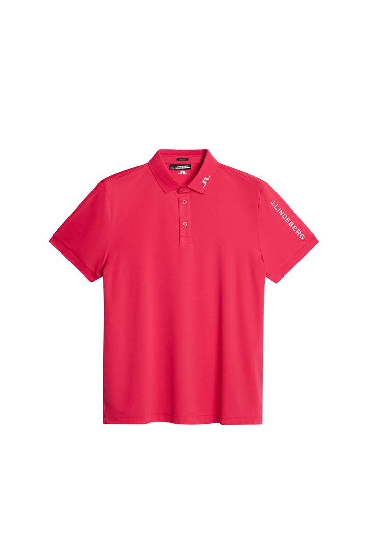 Tour Tech Slim Fit Polo / Azalea – J.Lindeberg