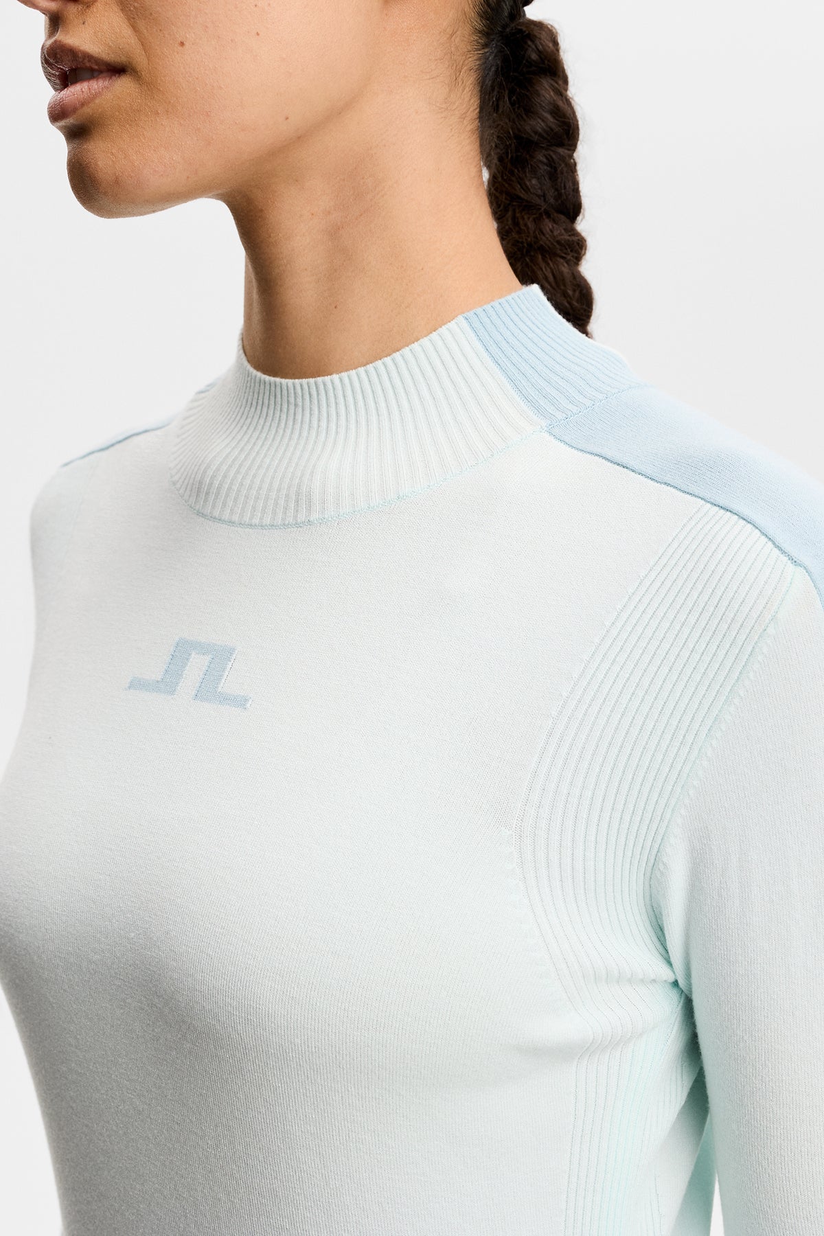 Adia Knitted Sweater / Sky Light – J.Lindeberg