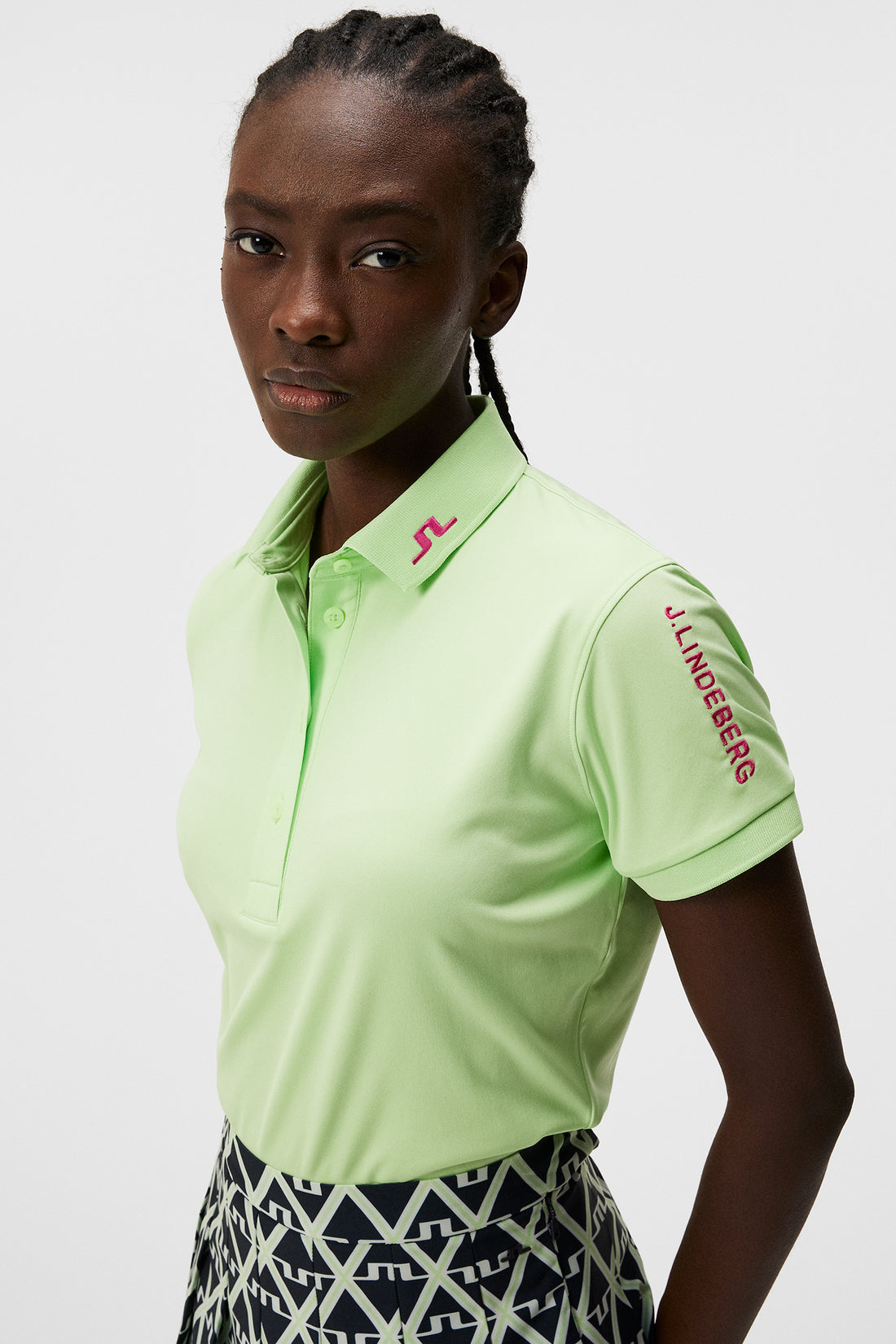 Tour Tech Polo / Paradise Green – J.Lindeberg