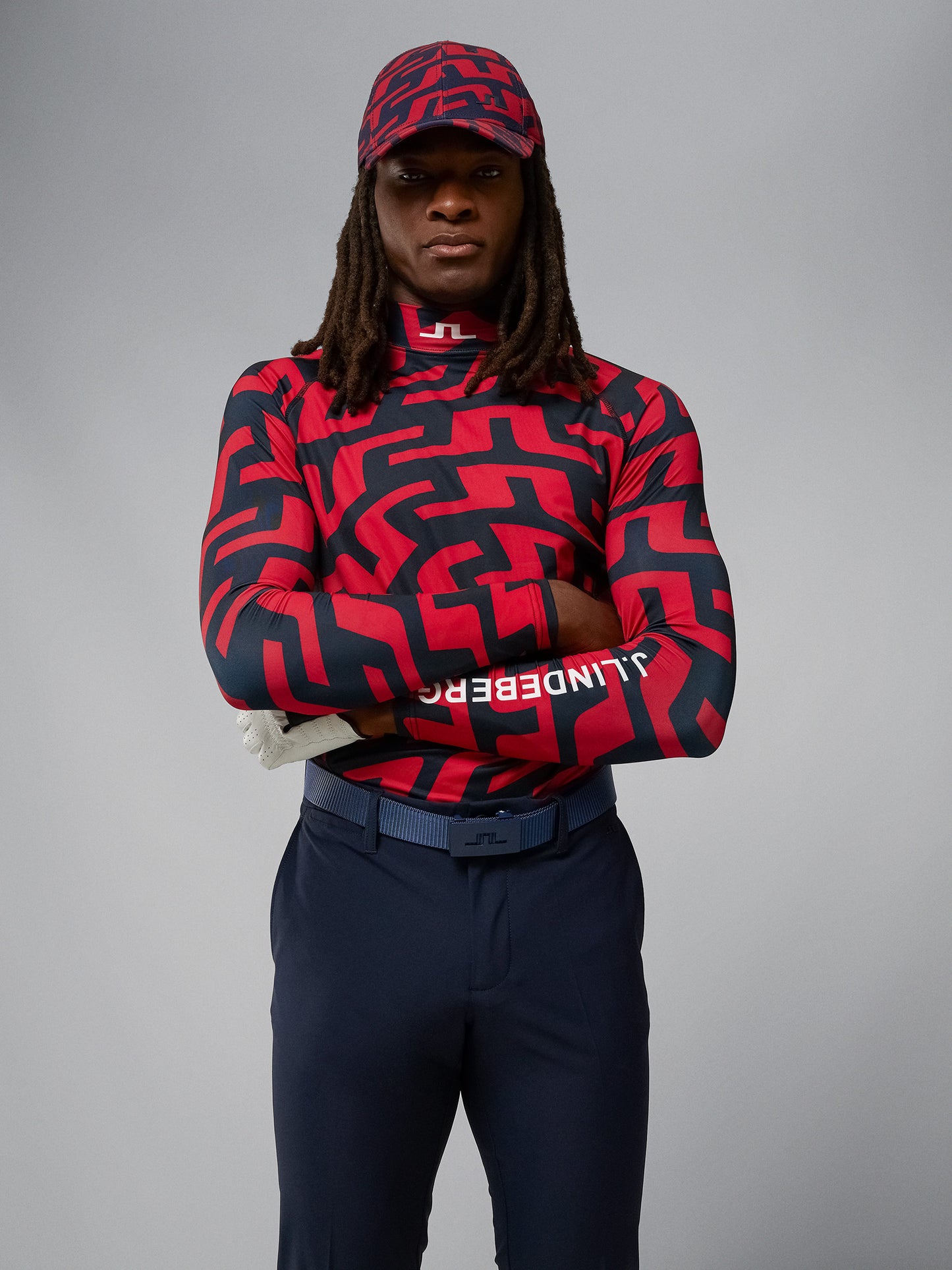 Aello Soft Compression Print / Bridge Swirl Red – J.Lindeberg