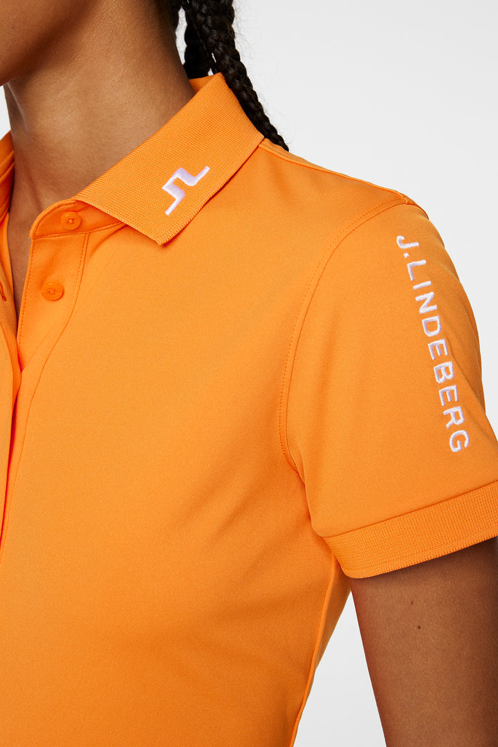 Tour Tech Polo / Persimmon Orange – J.Lindeberg
