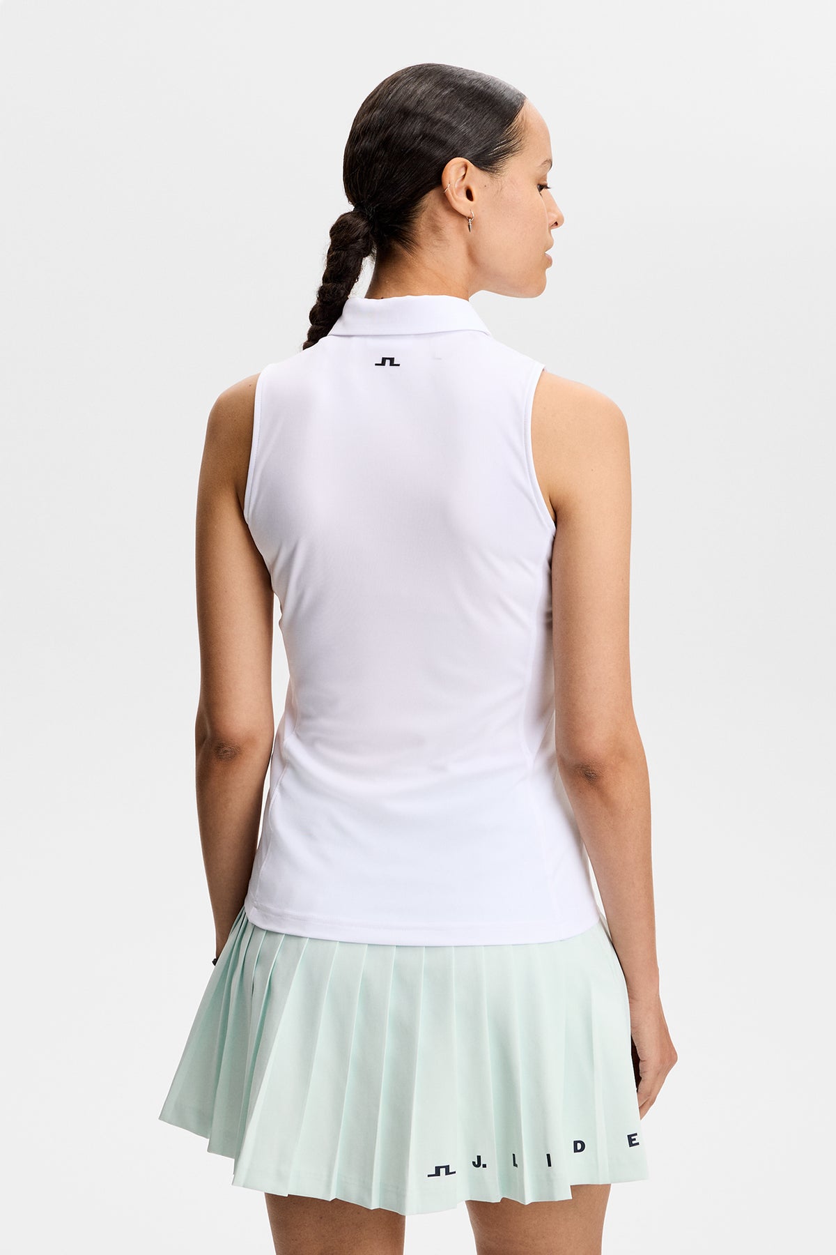 Dena Sleeveless Polo / White – J.Lindeberg