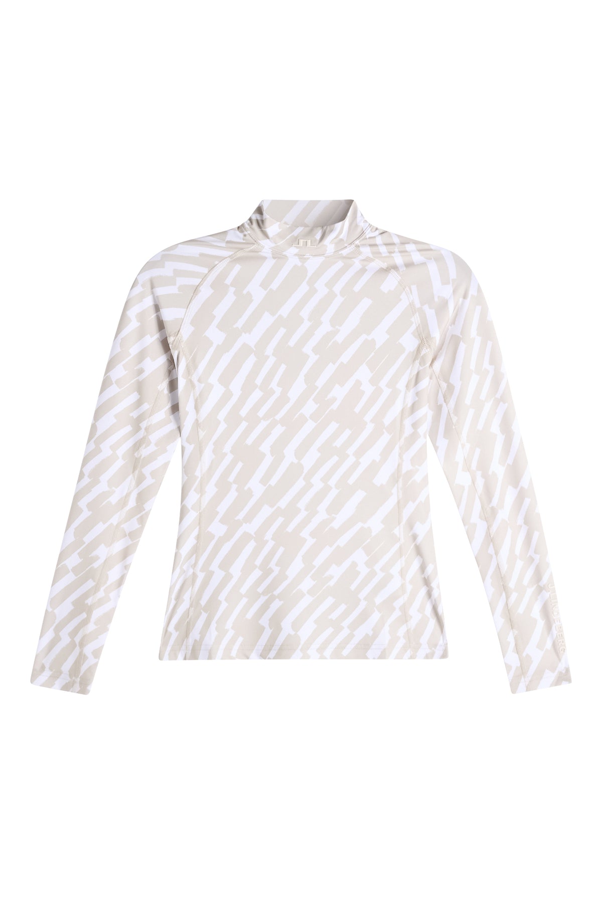 Ella Print Compression Top / Oak Island Fossil M – J.Lindeberg