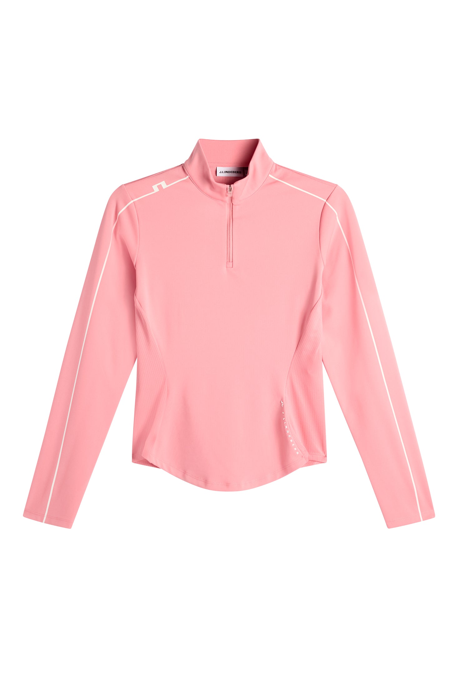 Adiola Quarter Zip Mid Layer / Flamingo Plume – J.Lindeberg EU