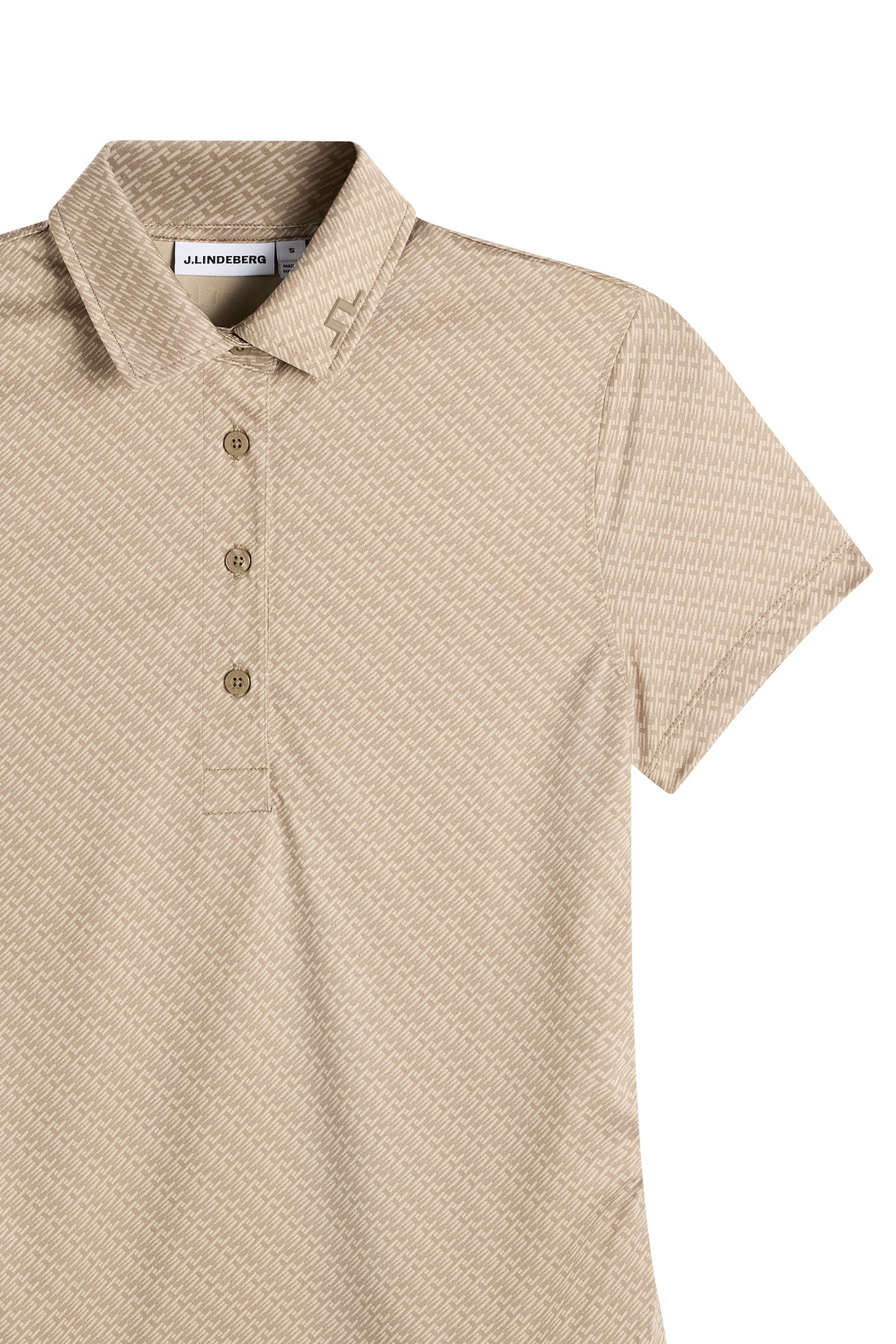 Caitlyn Polo / Flight Bridge Brindle Fossil S – J.Lindeberg