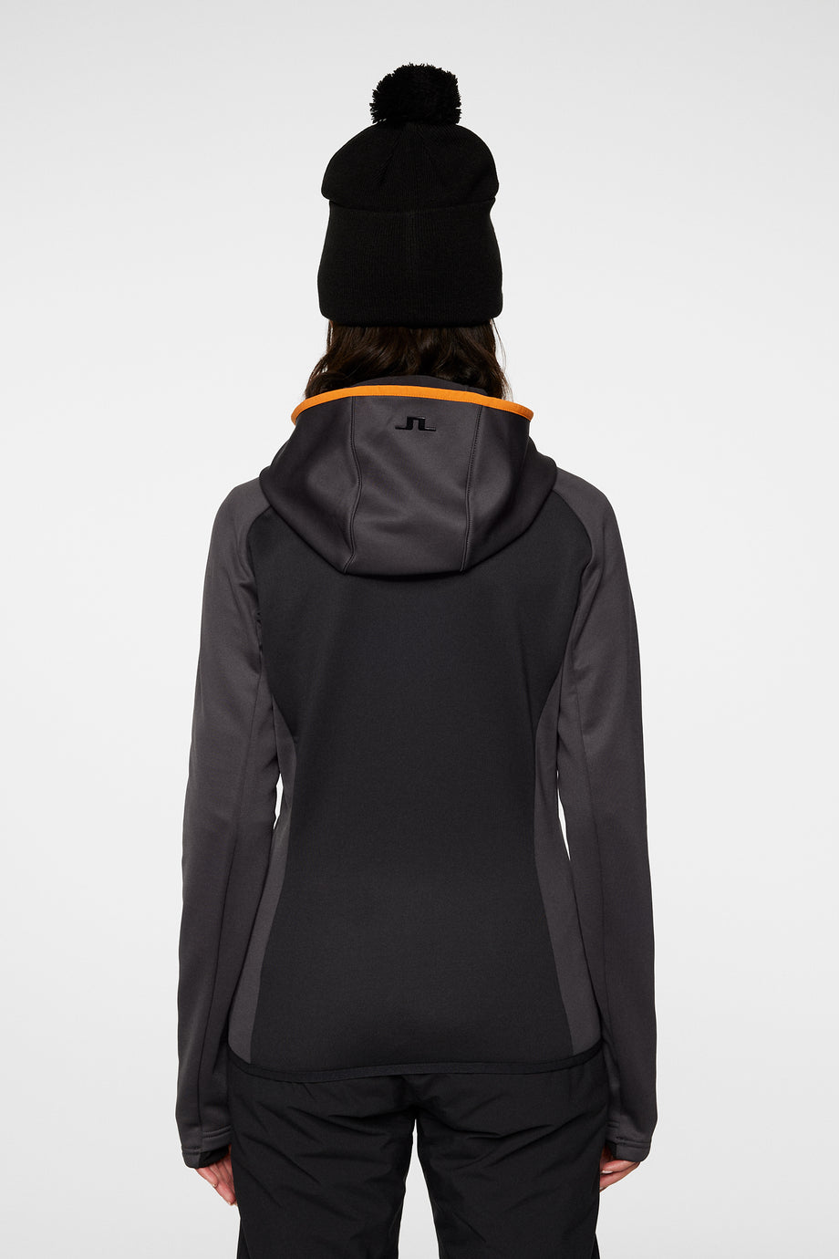 Elana Full Zip Hood / Asphalt – J.Lindeberg