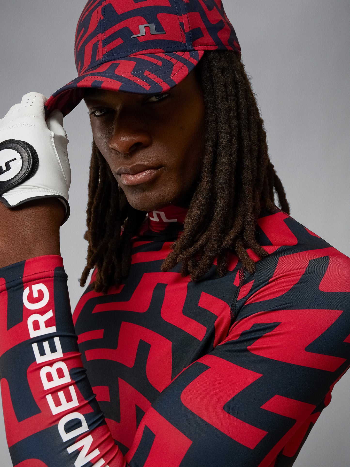 Aello Soft Compression Print / Bridge Swirl Red – J.Lindeberg