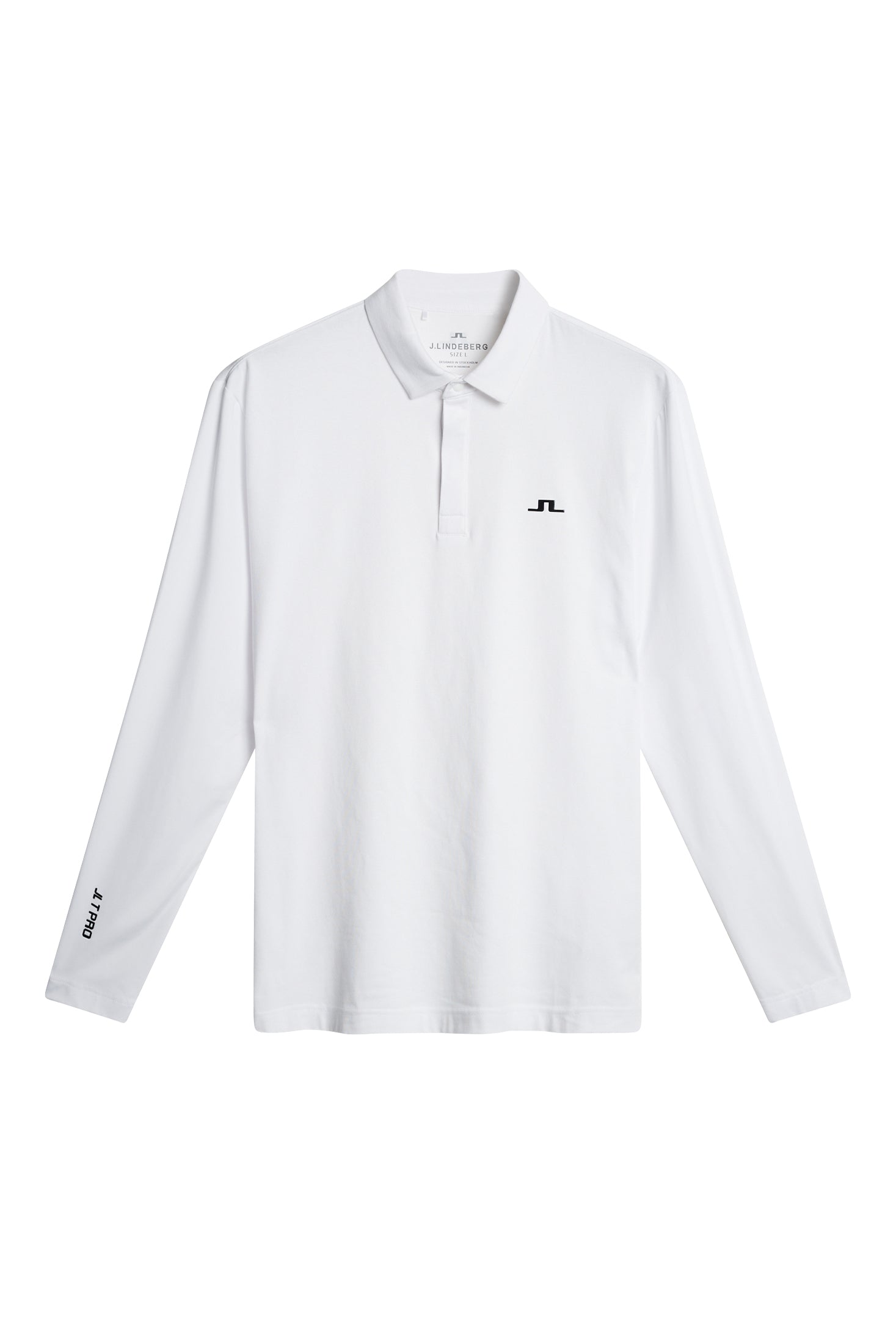 Sean Hybrid LS Polo / White – J.Lindeberg EU