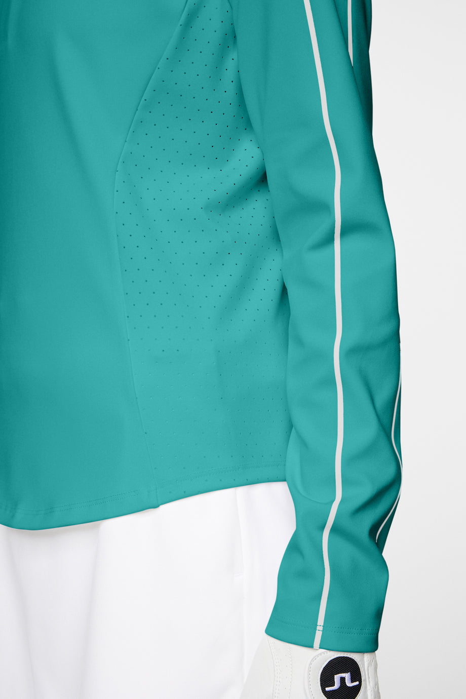 Adiola Quarter Zip Mid Layer / Teal – J.Lindeberg