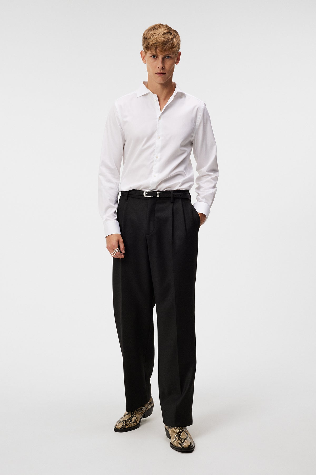 Haij Double Pleat Pants / Black – J.Lindeberg