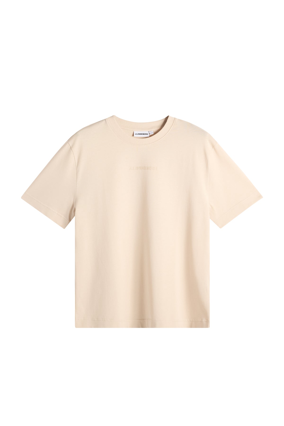 Hale Heavy Logo T-shirt / Moonbeam – J.Lindeberg