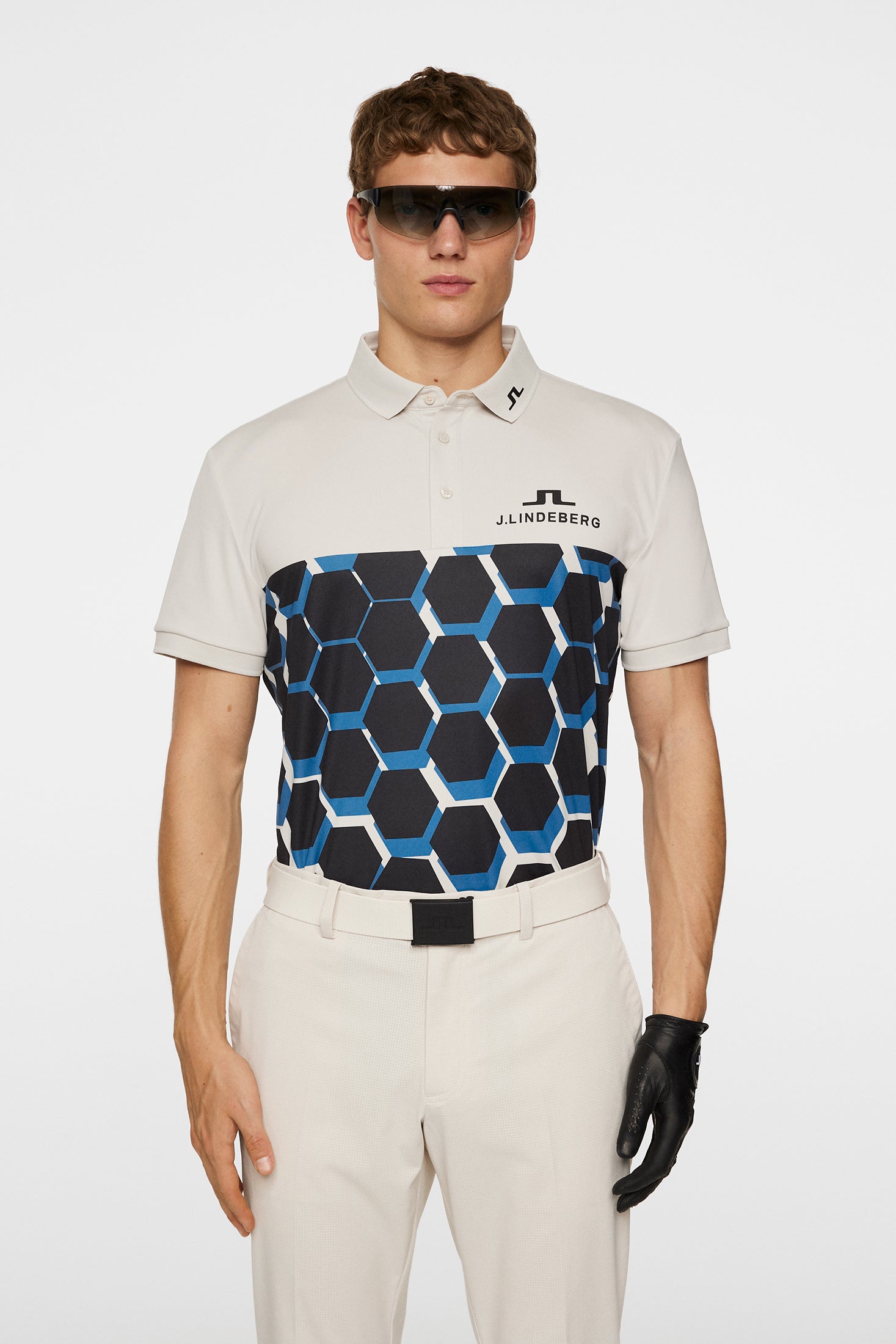 Jeffrey Tour Polo / Causeway Blue – J.Lindeberg EU