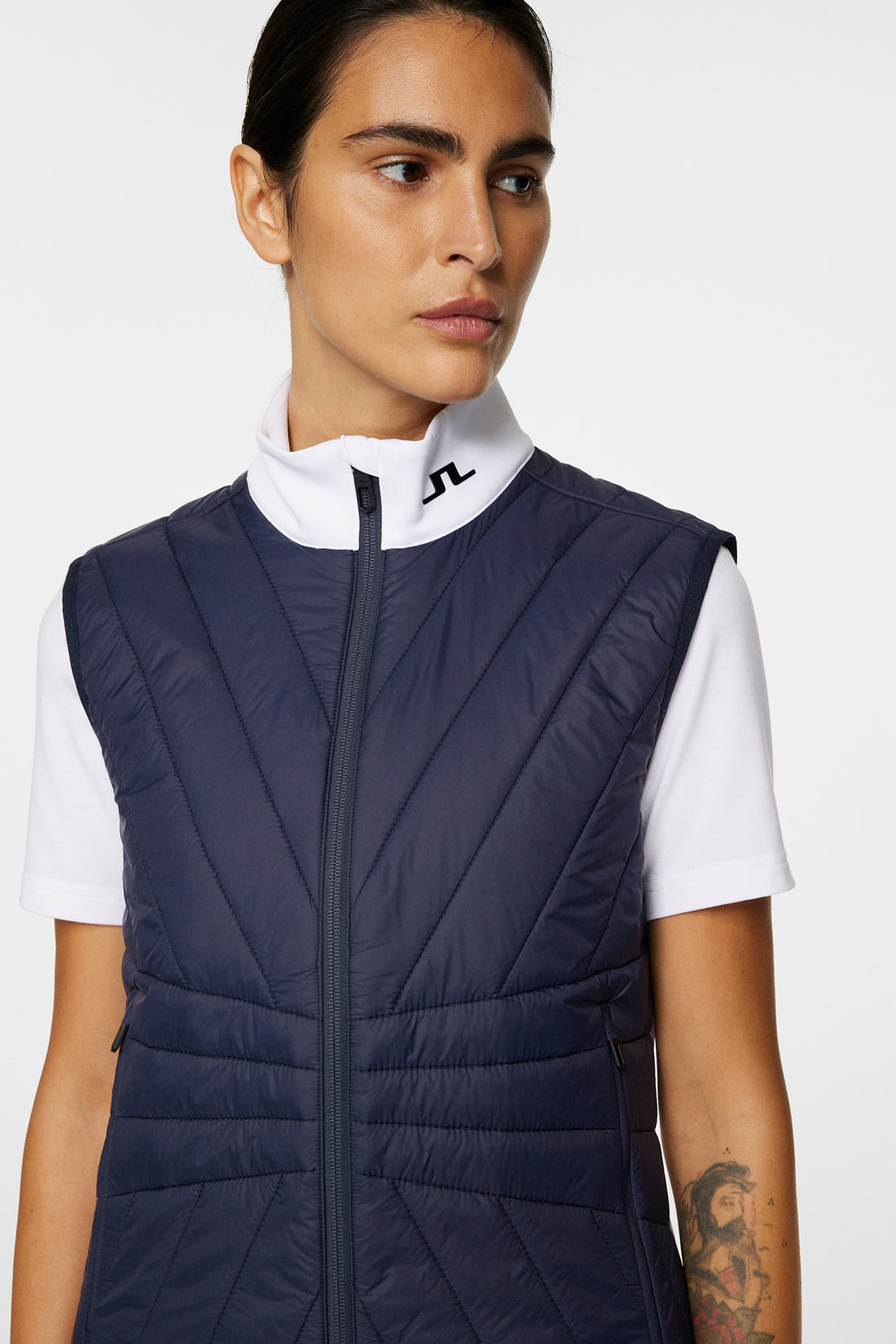 Holma Quilt Hybrid Vest / JL Navy – J.Lindeberg