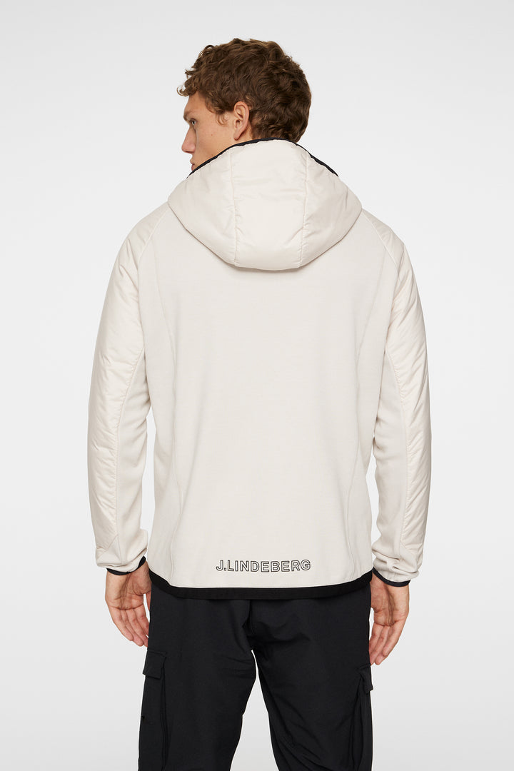 Shawn Hybrid Hooded Jacket / Moonbeam – J.Lindeberg