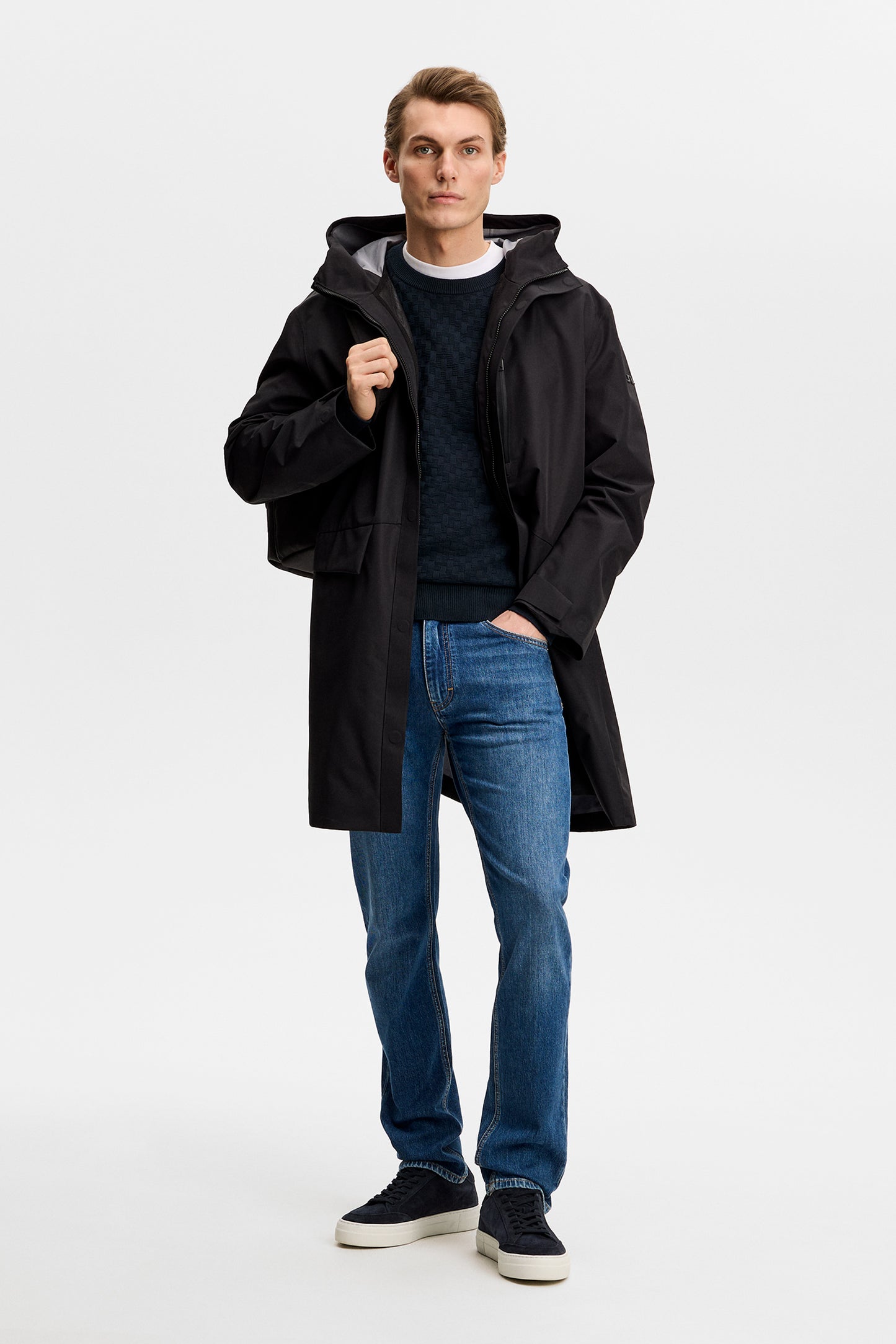 Arthur Knit Org Cotton / JL Navy – J.Lindeberg