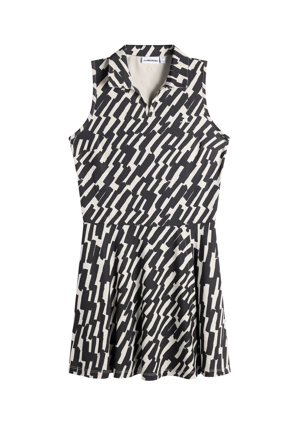 Dana Printed Dress / Oak Moonbeam M – J.Lindeberg