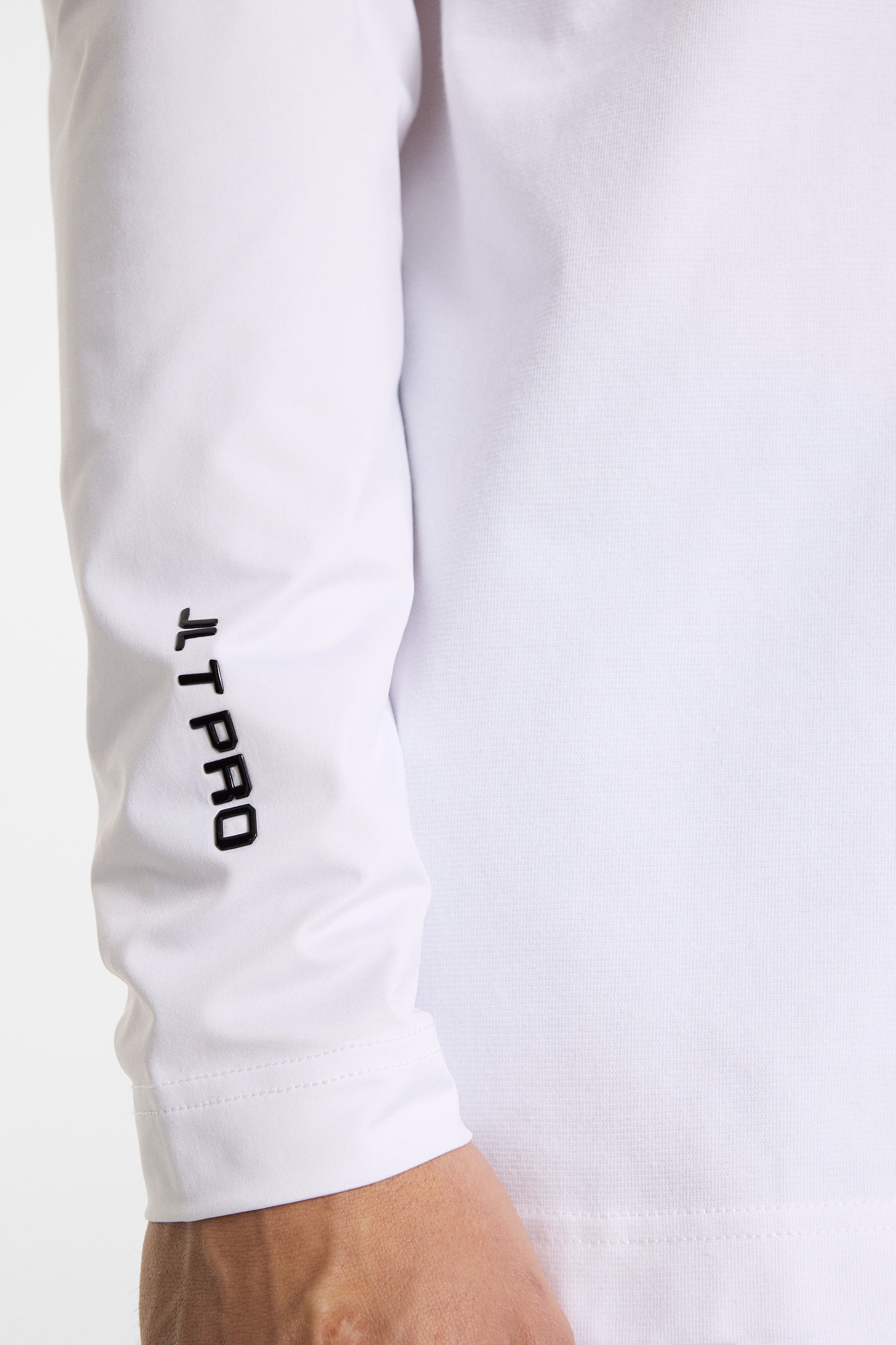 Sean Hybrid LS Polo / White – J.Lindeberg EU