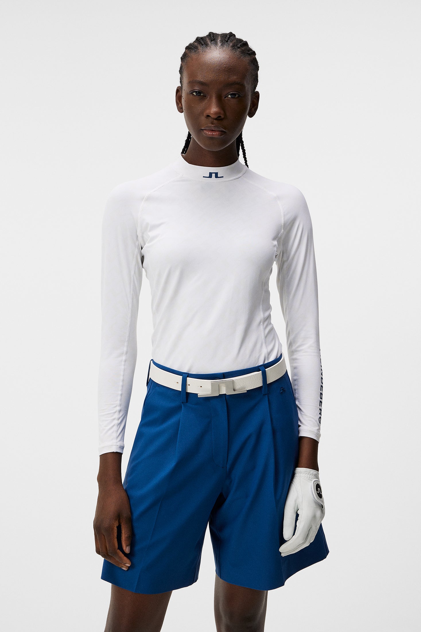 Eliza Top / Bias Bridge White – J.Lindeberg