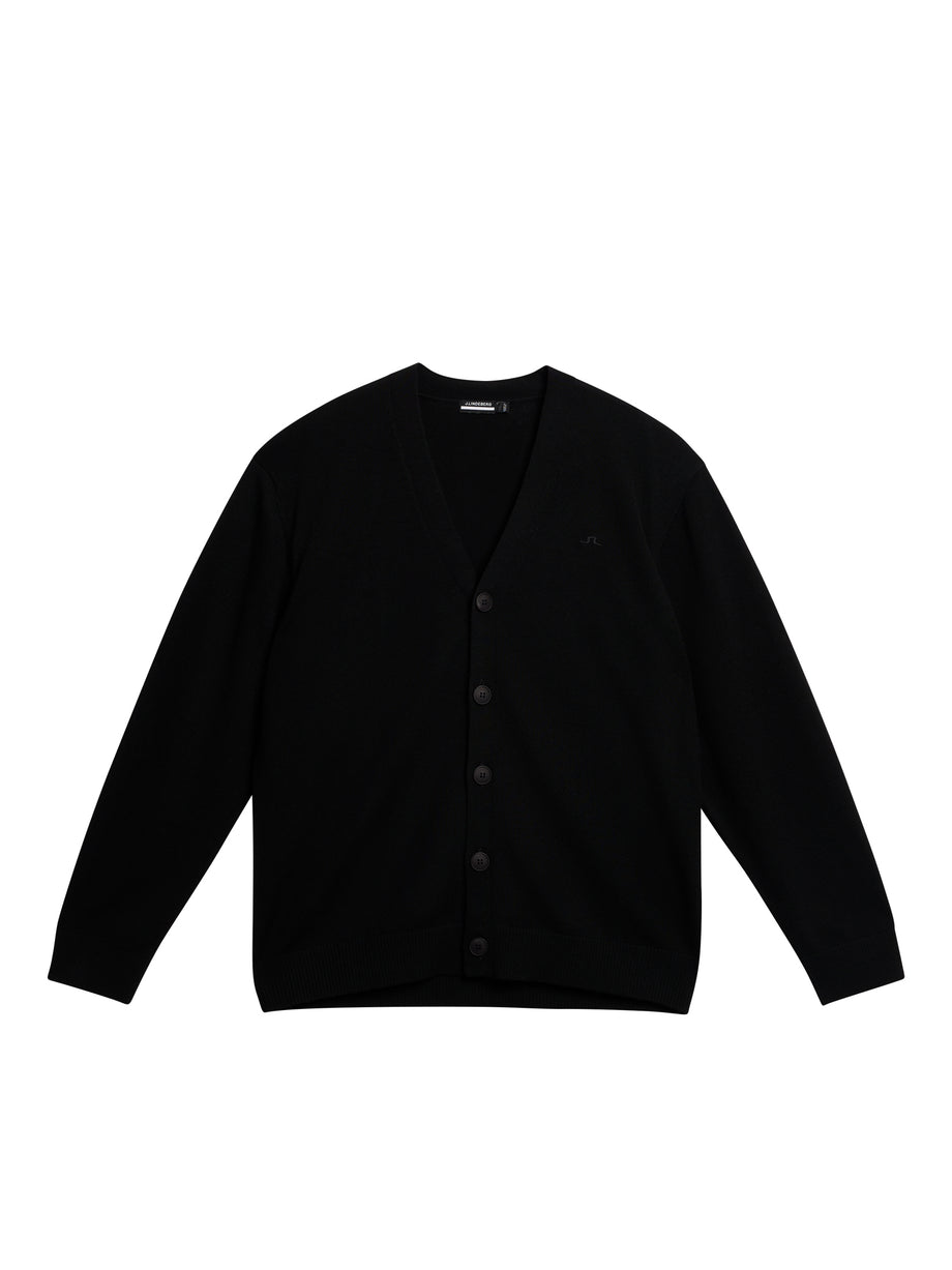 Lucas Knitted Cardigan / Black – J.Lindeberg