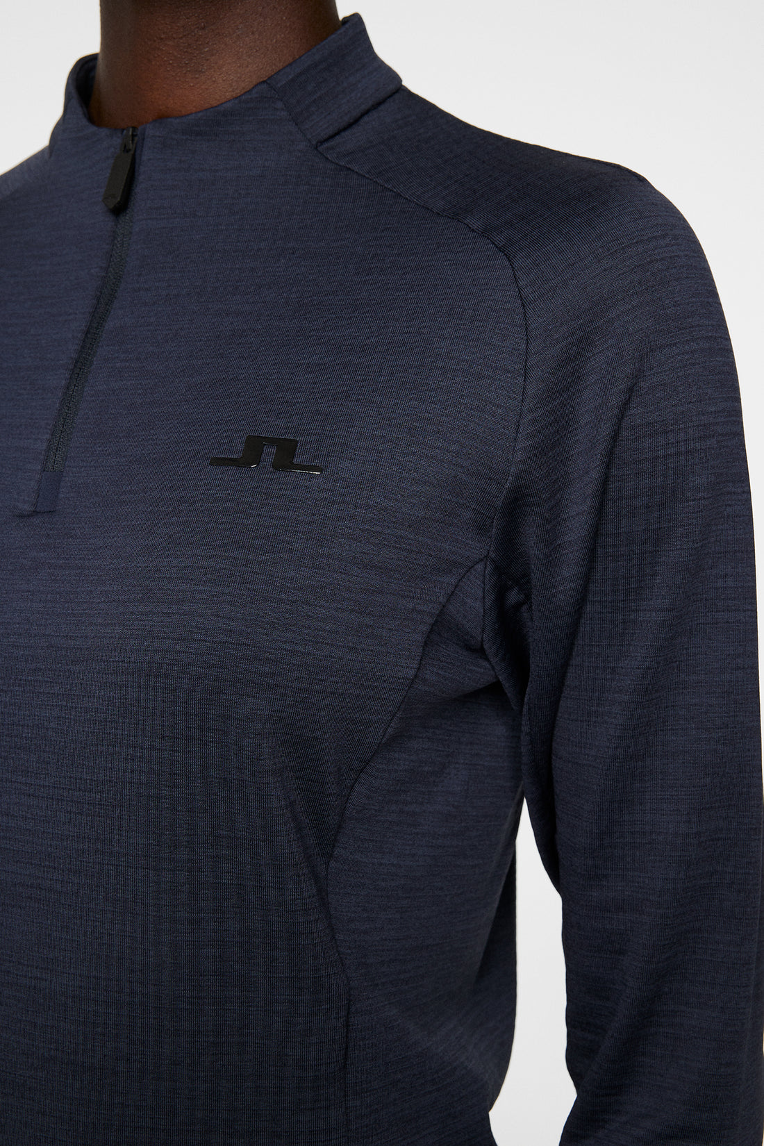 Steffi Mid Layer / Navy Melange – J.Lindeberg