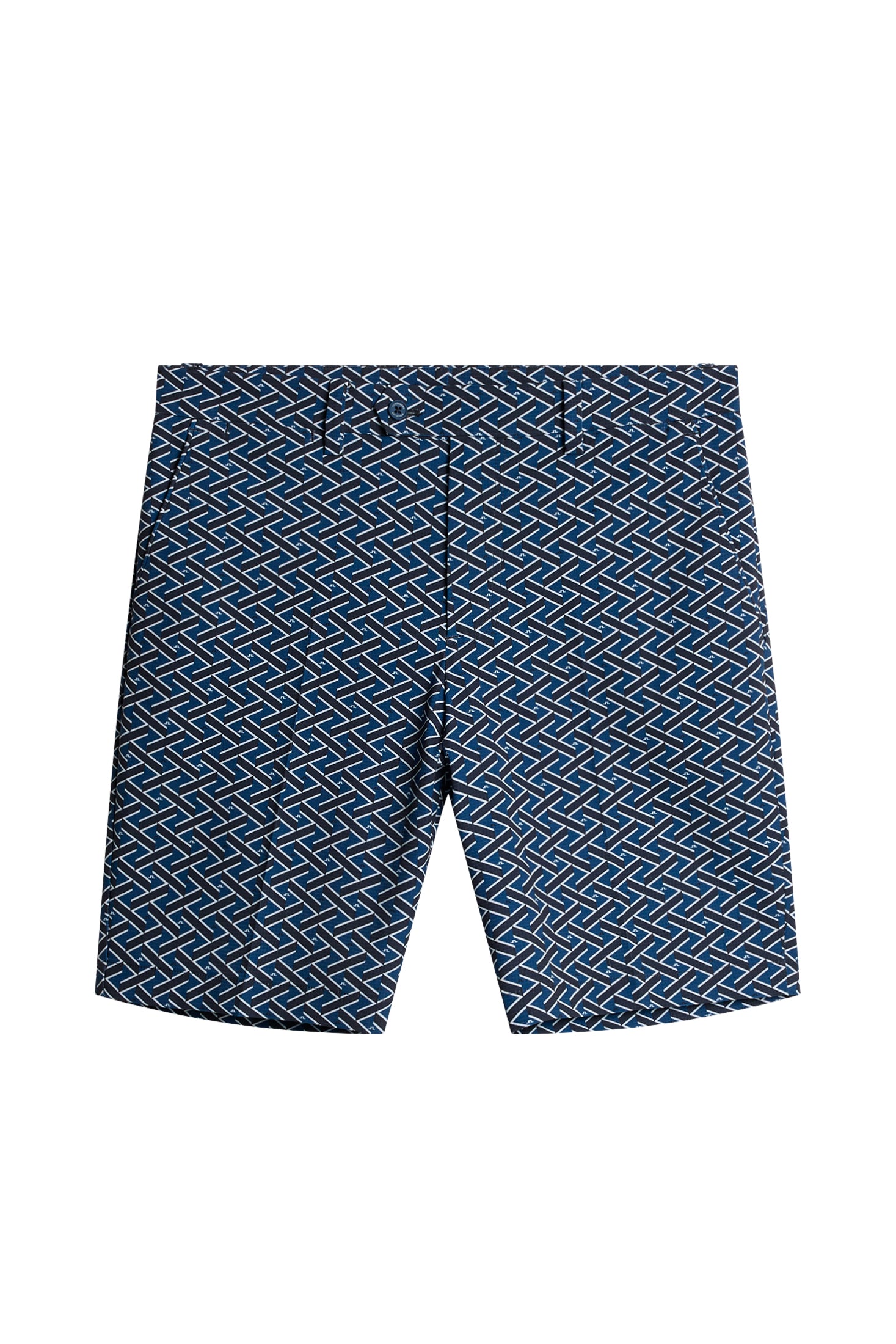 Vent Print Shorts / Ladder Estate Navy S – J.Lindeberg EU