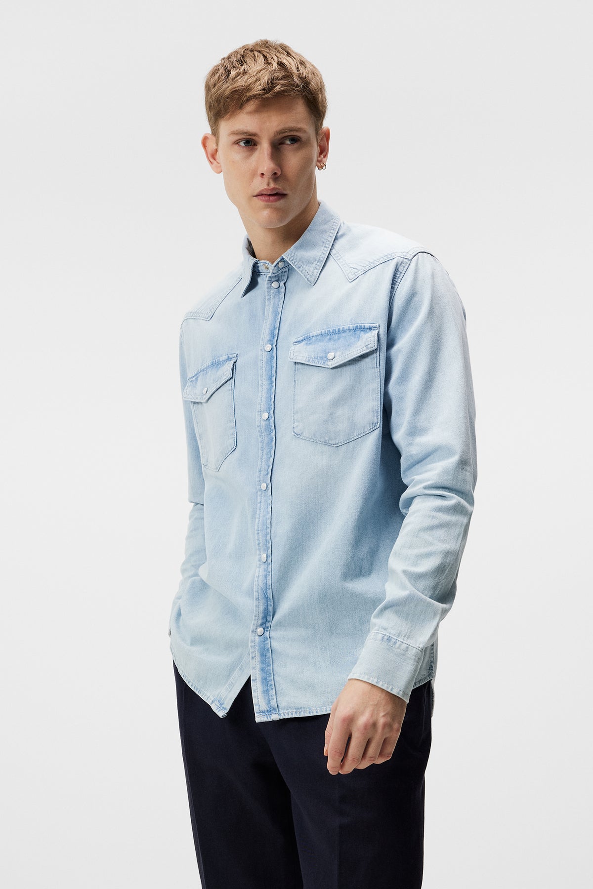 Carson Denim Shirt / Light Blue – J.Lindeberg