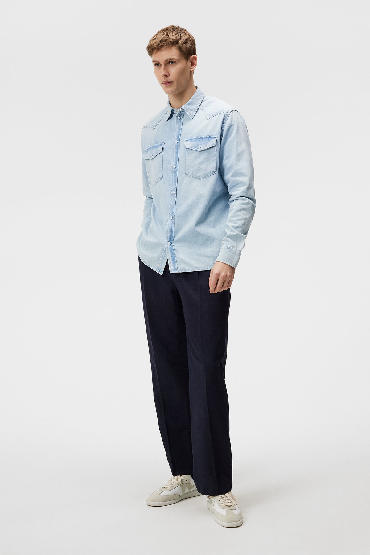 Carson Denim Shirt / Light Blue – J.Lindeberg