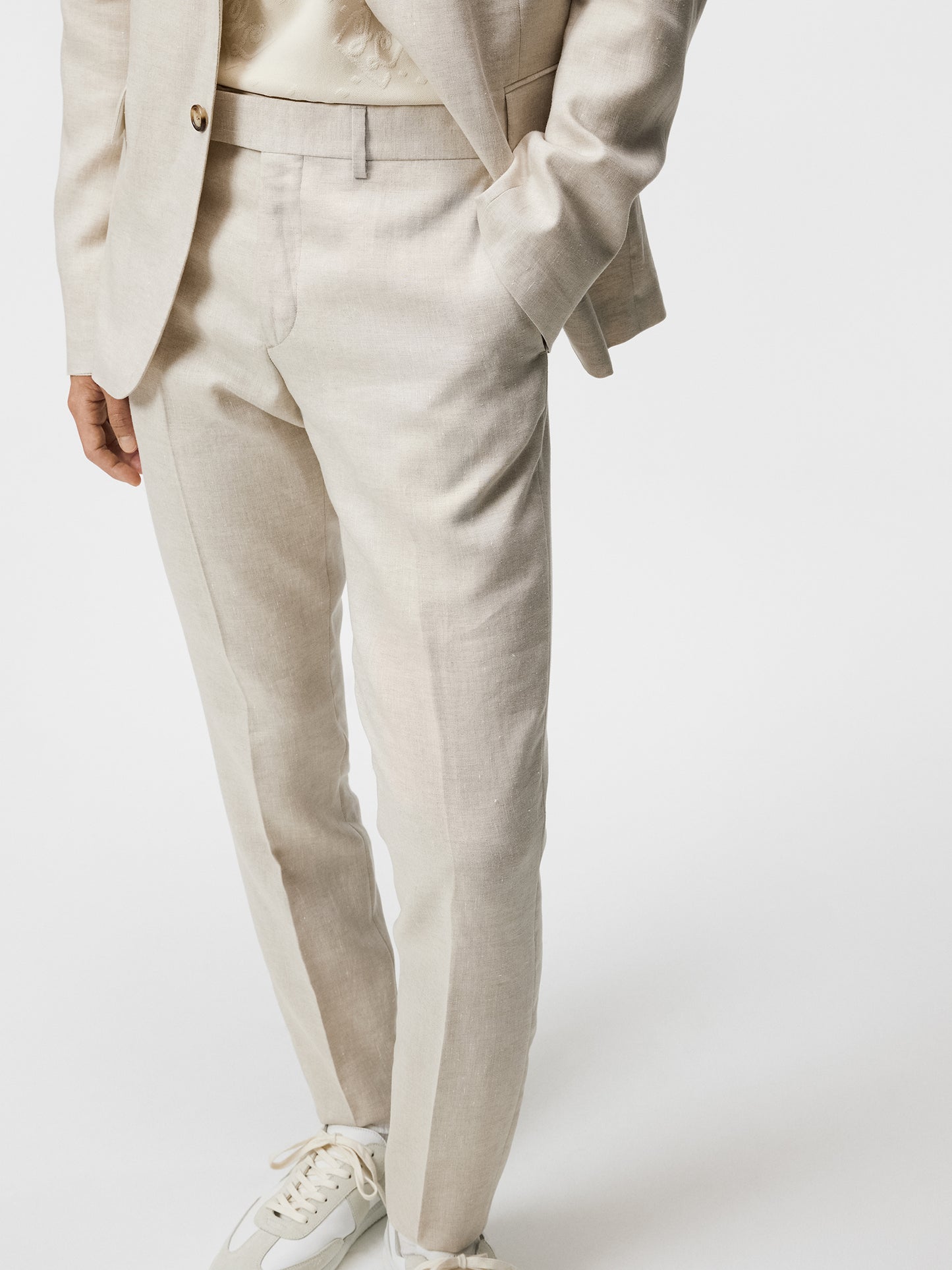 Grant Super Linen Pants / Safari Beige – J.Lindeberg