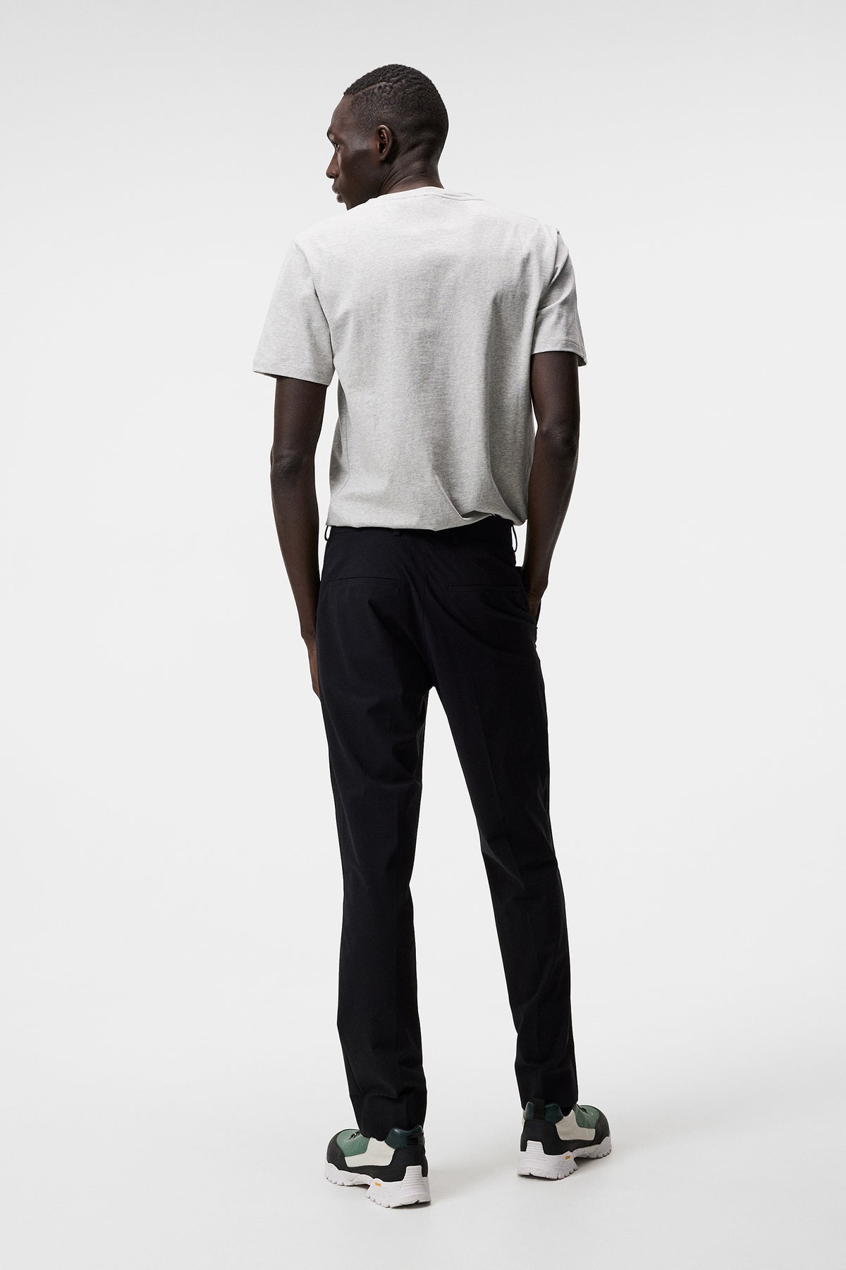 Sid Basic Cotton Tee / Light Grey Melange – J.Lindeberg